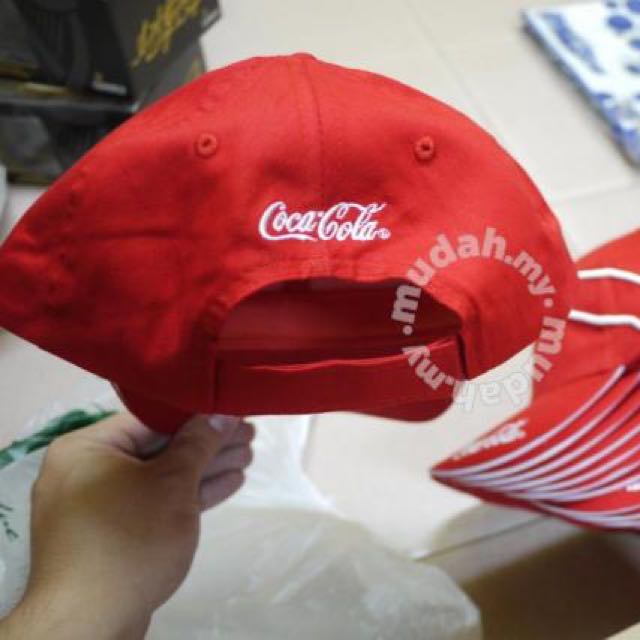 COCA COLA COKE CAP topi hat red, Hobbies & Toys, Collectibles ...