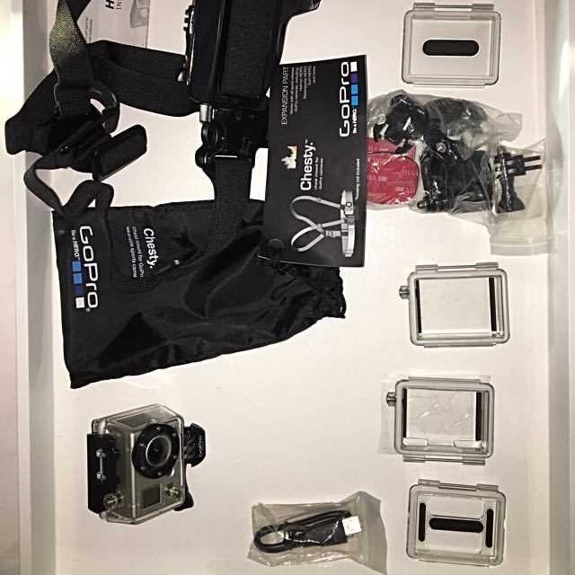 GoPro Sports Camera And Video With All Covers Including Waterproof And ...