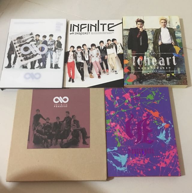 INFINITE ALBUMS AND POSTERS, Hobbies & Toys, Memorabilia & Collectibles ...