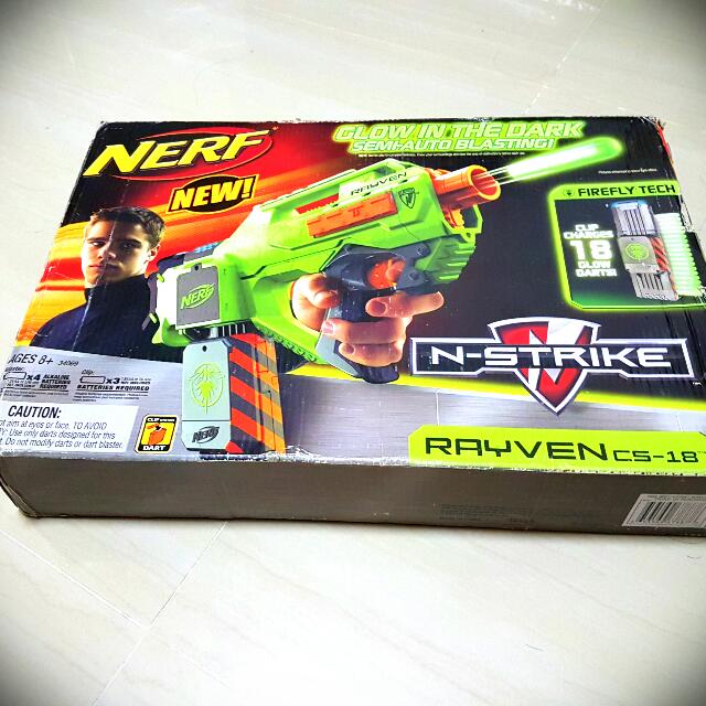 NERF RAYVEN, Hobbies & Toys, Toys & Games on Carousell