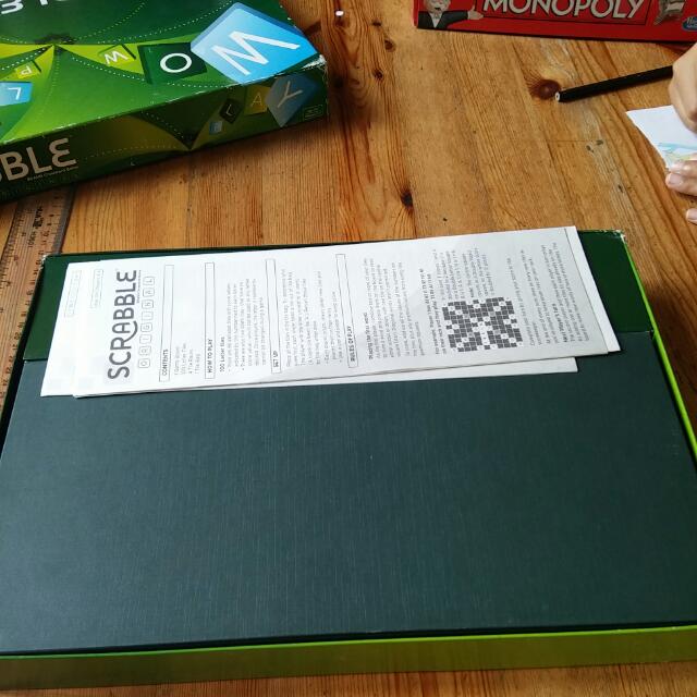 Pre-loved Original Scrabble Board Game, Hobbies & Toys, Toys & Games on ...