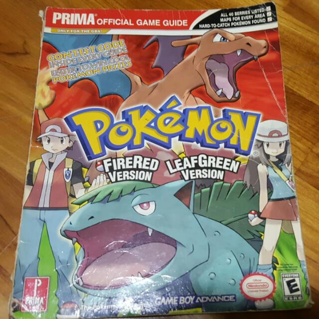 Pokemon Emerald And Firered Leafgreen Guide Hobbies And Toys Books