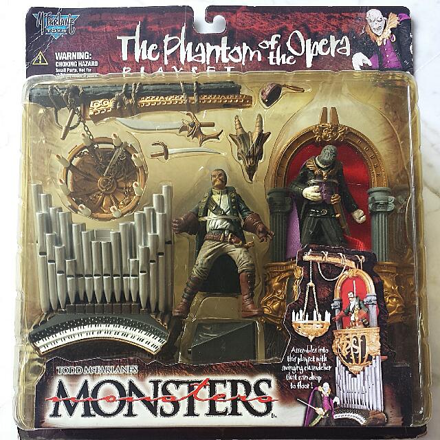 Rare McFarlane Toys- Phantom Of The Opera Playset 1998, Hobbies & Toys ...