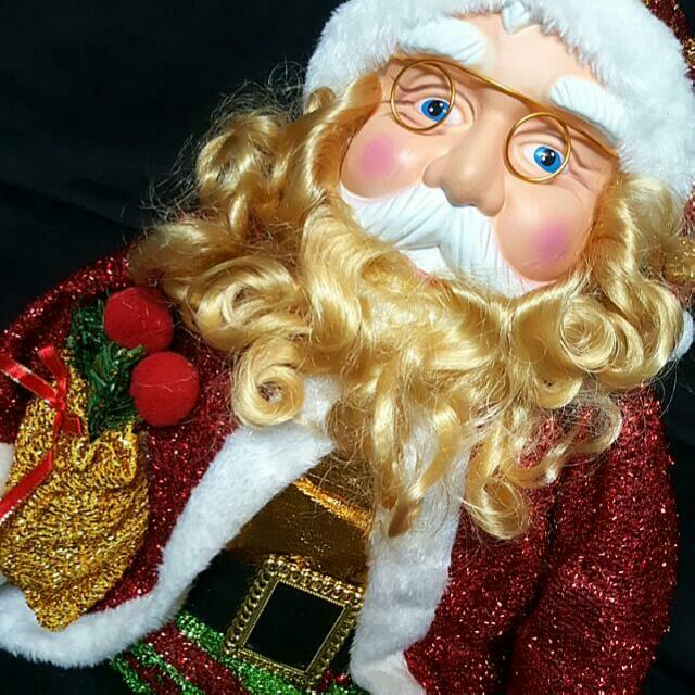 SANTA CLAUS with EXTENDABLE LEGS X'mas Toy/ Doll, Hobbies & Toys, Toys ...
