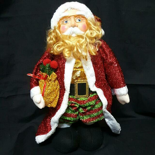 SANTA CLAUS with EXTENDABLE LEGS X'mas Toy/ Doll, Hobbies & Toys, Toys ...