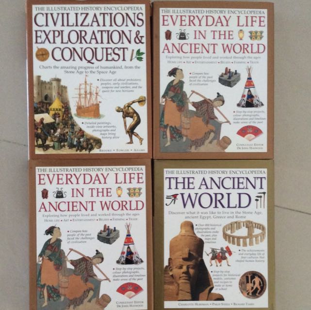 The Illustrated History Encyclopedia $1 Each, Hobbies & Toys, Books ...