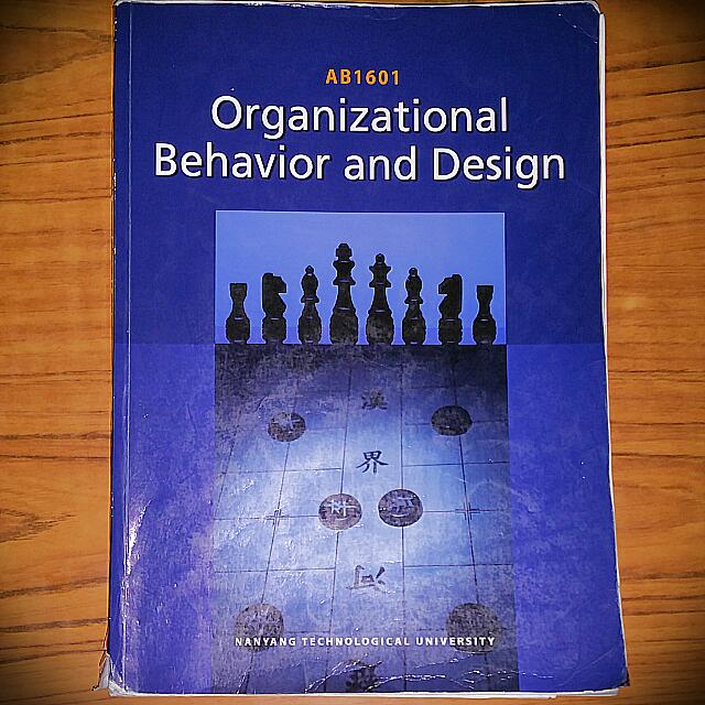 (Reserved) AB1601 Organizational Behavior and Design, Hobbies & Toys ...