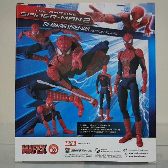Mafex 003 Amazing Spider-Man 2, Hobbies & Toys, Toys & Games on Carousell