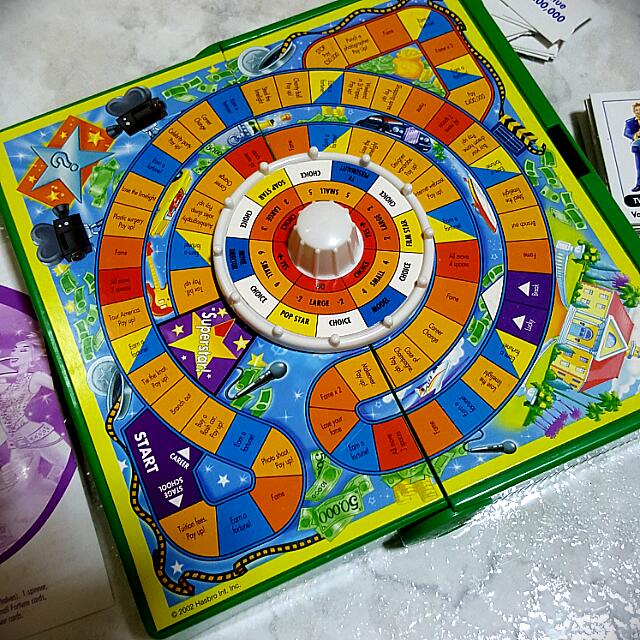 The Game Of Life Board Game Travel Mini Small Size Fun Games Hobbies 