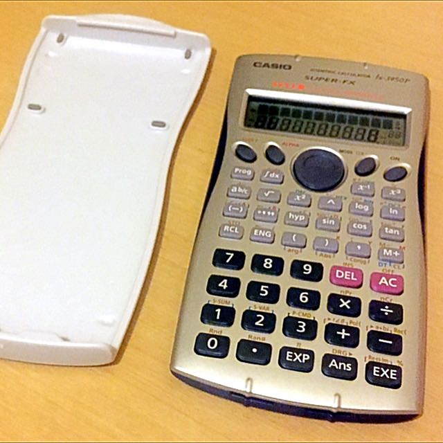 Casio Super Fx-3950p Programmable Scientific Calculator, 電子產品, 其他 ...