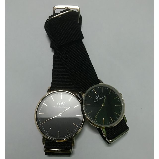 DW Classic Black Couples Watch, Women's Fashion, Watches & Accessories ...