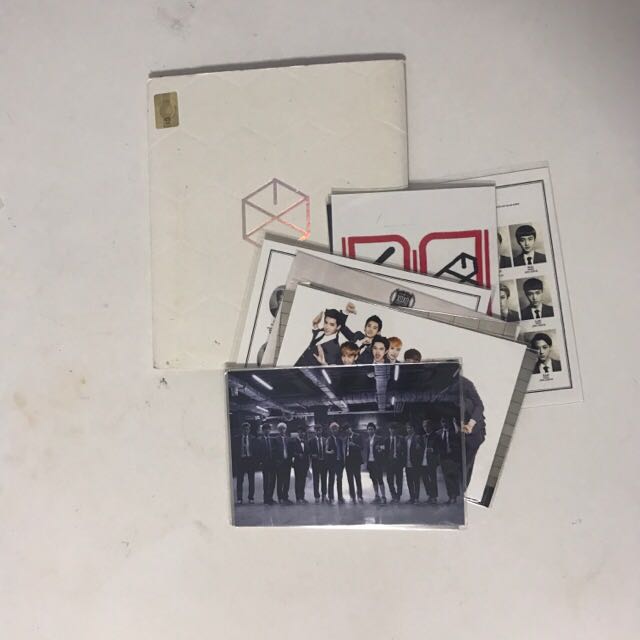 EXO merchandise + Album, Hobbies & Toys, Memorabilia & Collectibles, K ...