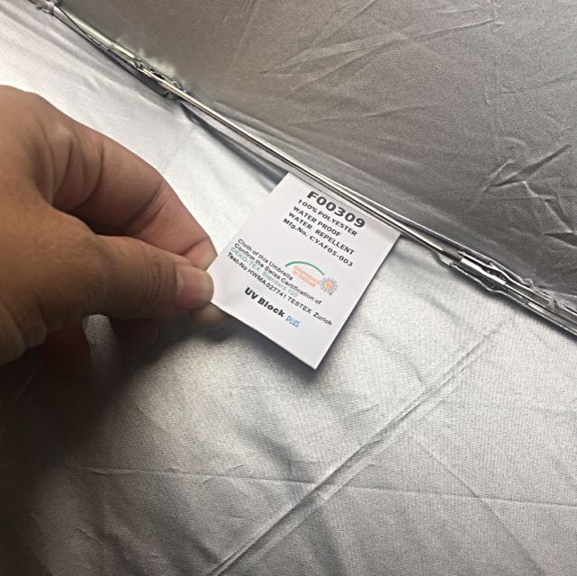 Fibrella Ultra Slim UV Isolate Umbrella, Beauty & Personal Care, Hands ...