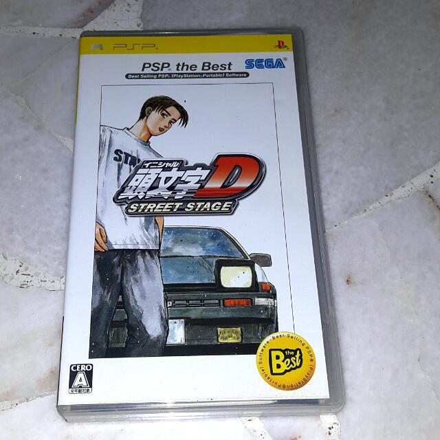 PSP Game UMD: Initial D Street Stage (In Japanese), Video Gaming, Video ...