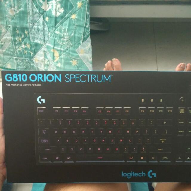 BNIB Logitech G810 Orion Spectrum Keyboard, Computers & Tech, Parts ...