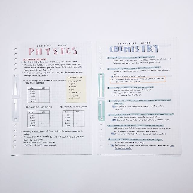 COMBINED SCIENCE: PHYSICS o level practical handwritten notes, Hobbies ...