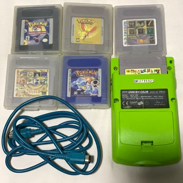 Gameboy Color With Trading Cable!, Video Gaming, Video Game Consoles ...