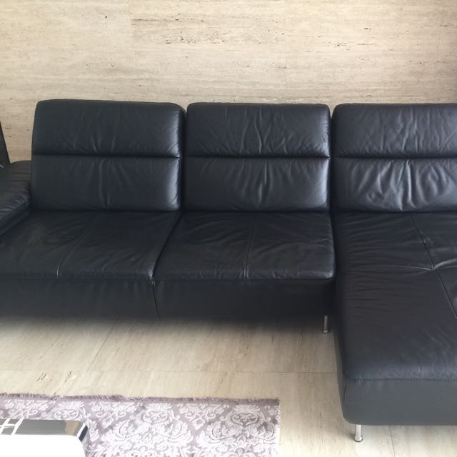 L-shaped Portable Coach, Furniture & Home Living, Furniture, Sofas on ...