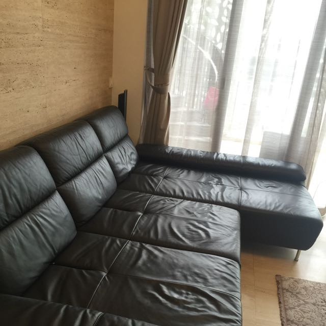 L-shaped Portable Coach, Furniture & Home Living, Furniture, Sofas on ...