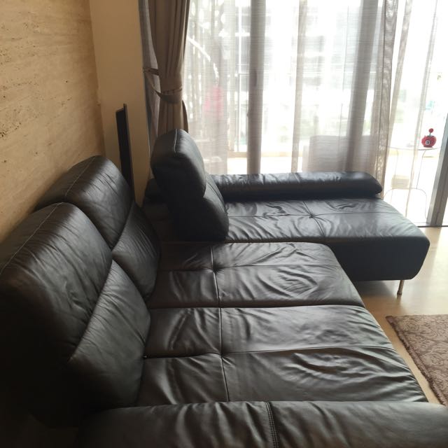 L-shaped Portable Coach, Furniture & Home Living, Furniture, Sofas on ...