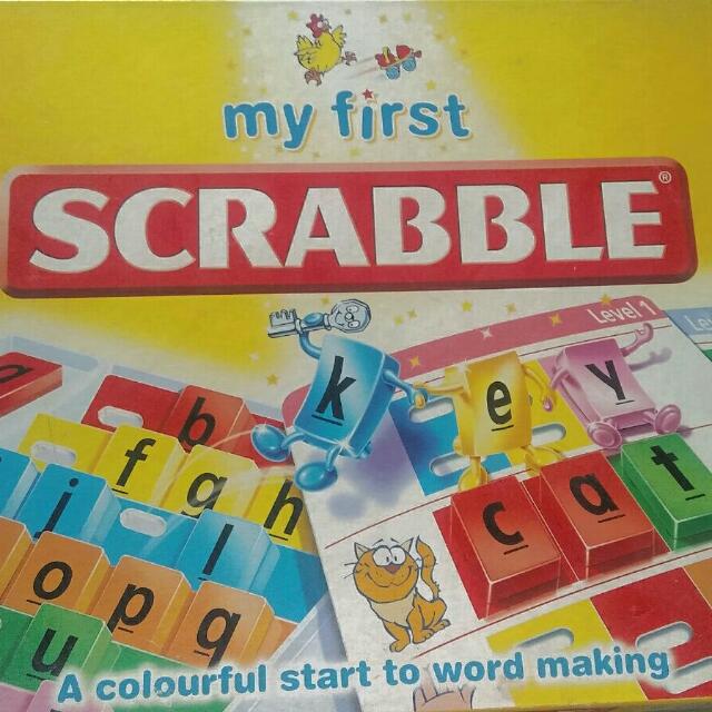 My First Scrabble, Hobbies & Toys, Toys & Games on Carousell
