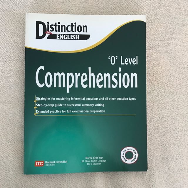 O Level Comprehension, Hobbies & Toys, Books & Magazines, Textbooks on Carousell