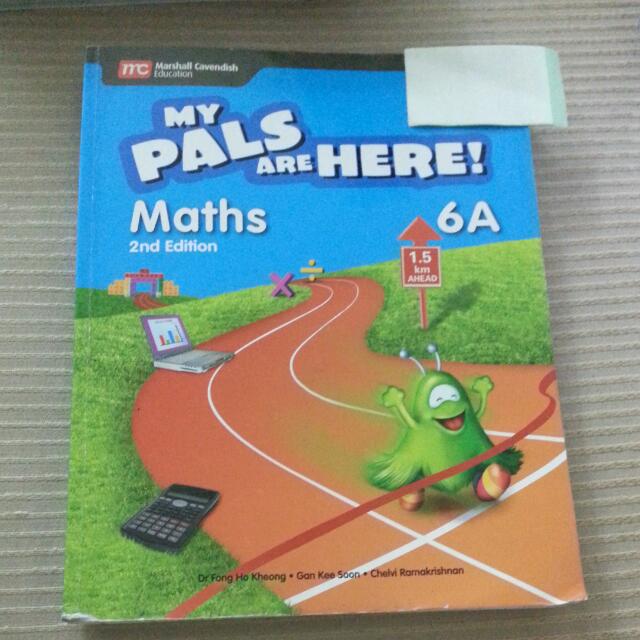 P6 Math Books My Pals Are Here 6A Textbook/Workbook My Pals Are Here 6B ...