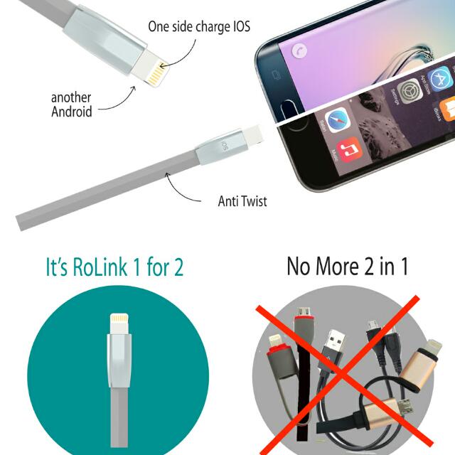 Romoss Rolink Hybrid Cable, Computers & Tech, Parts & Accessories ...