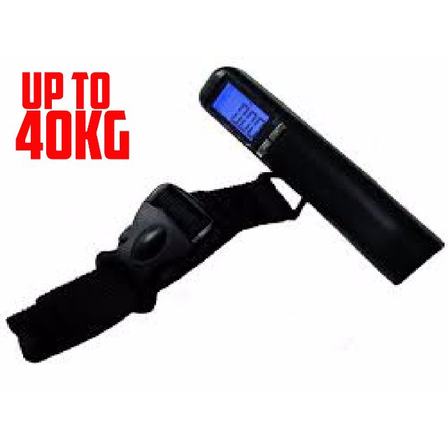 40KG Portable Travel Digital Luggage Weighing Scale, Health & Nutrition ...