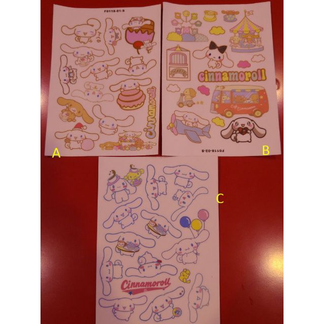 Cinnamoroll A5 Sticker Sheet - Free Postage, Hobbies & Toys, Stationery ...