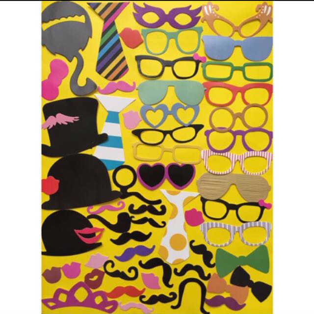 INSTOCK Cute Photobooth Props, Hobbies & Toys, Stationery & Craft ...