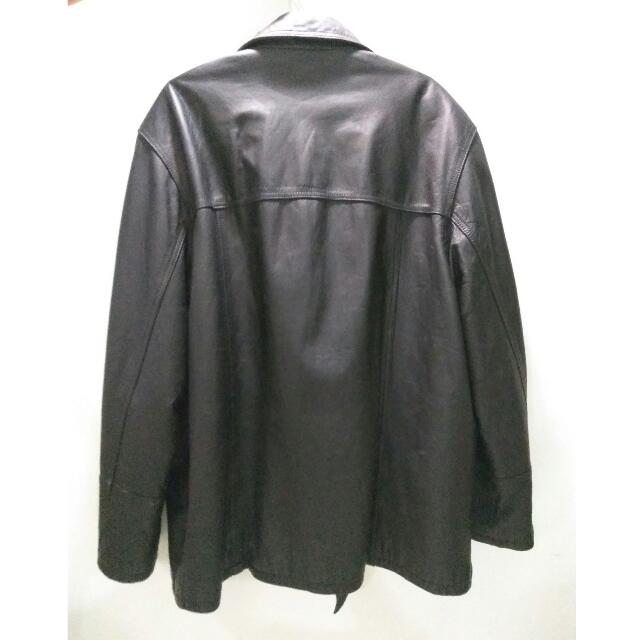 Echt Leder Genuine Leather Jacket, Men's Fashion, Tops & Sets, Formal ...