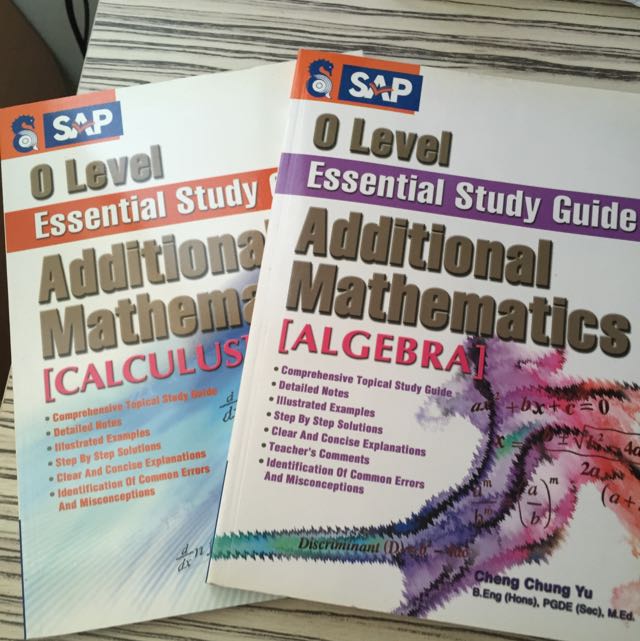 Essential Math Guide Amath Calculus And Algebra, Hobbies & Toys, Books ...