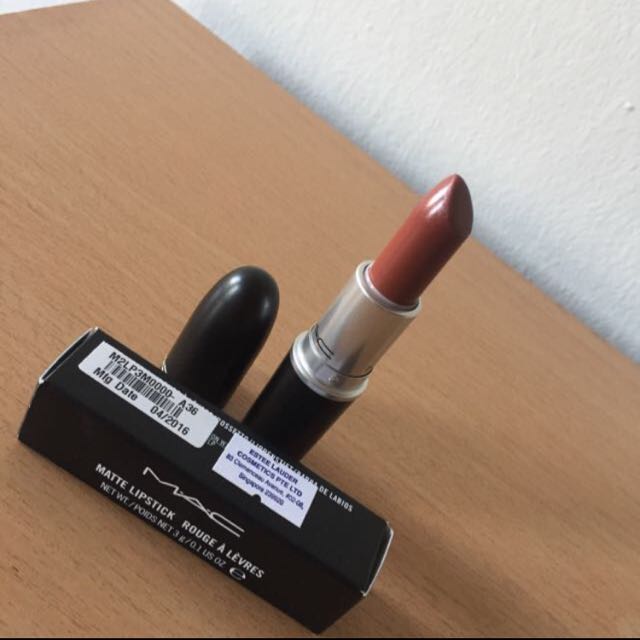 MAC MATTE LIPSTICK PERSISTENCE MATTE SHADE, Beauty & Personal Care ...