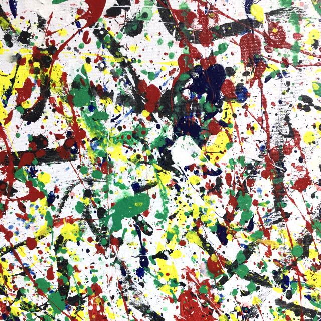 Pollock Oil Painting, Hobbies & Toys, Stationery & Craft, Art & Prints ...