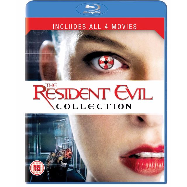 Resident Evil Collection (1-4) Blu Ray, Hobbies & Toys, Music & Media ...