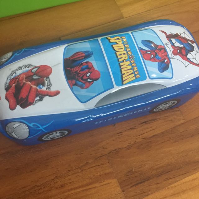 Spider-Man Pencil Box , 1 Ship Model, 1 FORT, Hobbies & Toys, Toys ...
