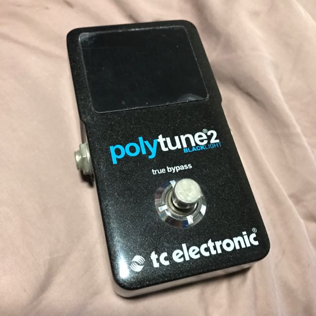 (Reserved Till End Dec) TC Electronic Polytune 2 Blacklight, Hobbies & Toys, Music & Media ...