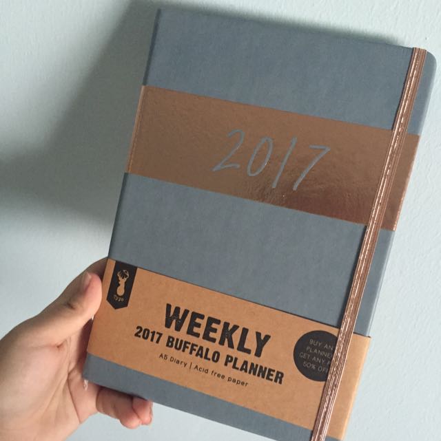 [pending]Typo 2017 buffalo weekly planner, Hobbies & Toys, Stationery ...