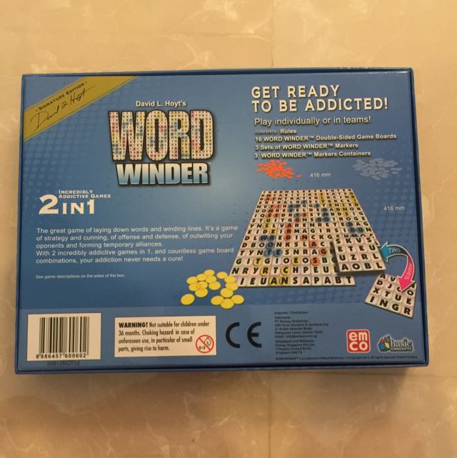 Word Wonder Board Game, Hobbies & Toys, Toys & Games on Carousell