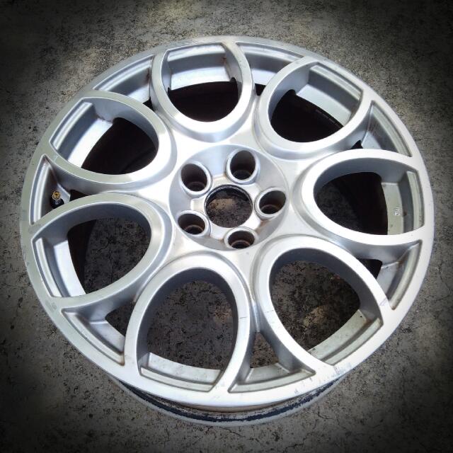 Alfa Romeo 159 / Brera 7-Horseshoe Alloy Rim, Car Accessories on Carousell