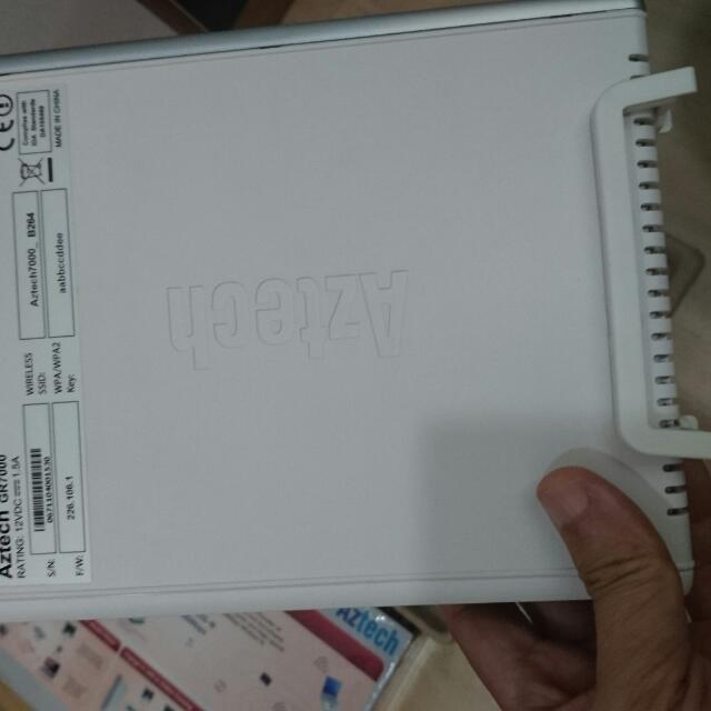 Aztech 4 Port Wireless N Gigabit Router, Computers & Tech, Parts ...