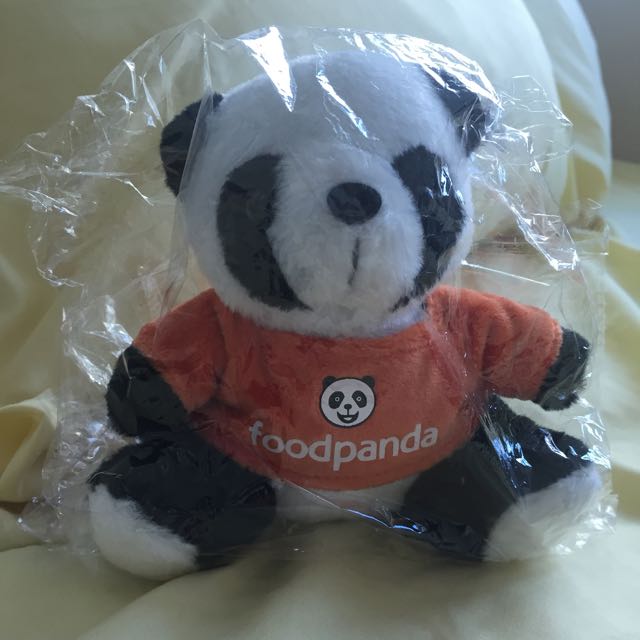 Food Panda Soft Toy Bear, Hobbies & Toys, Toys & Games on Carousell