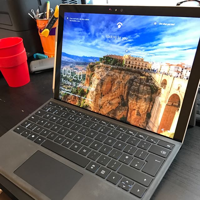 Microsoft Surface Pro 4, i7, 256gb, 8gb ram, Black Typecover, Computers ...
