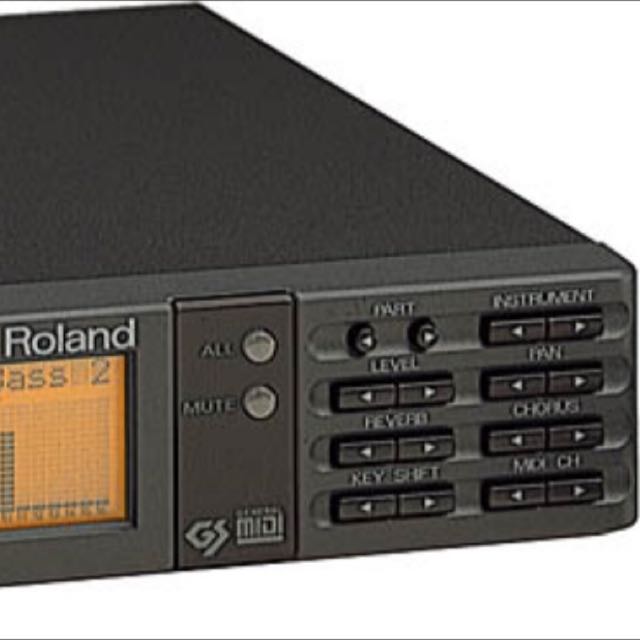 Roland SC 50 Sound Module, Audio, Other Audio Equipment on Carousell