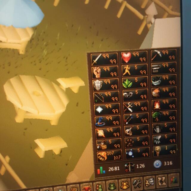 Runescape 3 Maxed Account, Video Gaming, Gaming Accessories, Game Gift ...