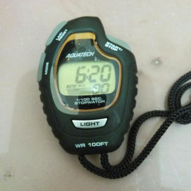 Stopwatch Aquatech, Sports Equipment, Sports & Games, Water Sports on ...