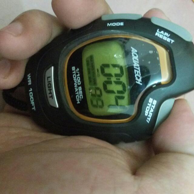 Stopwatch Aquatech, Sports Equipment, Sports & Games, Water Sports on ...