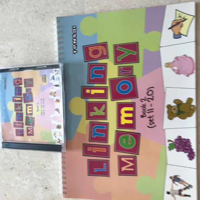 Tensai Shichida Linking Memory Book 2, Hobbies & Toys, Books ...