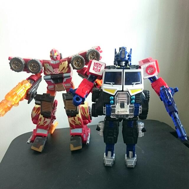 Transformers Superlink SC13 SL Grand Convoy and Rodimus Convoy, Hobbies ...